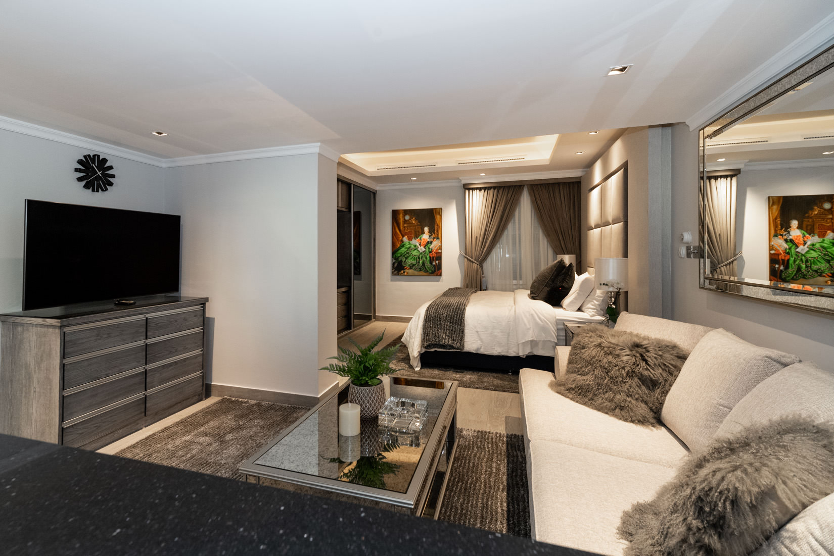 Salwa - elegant, furnished, executive studio apartment Horizon Q8 ...