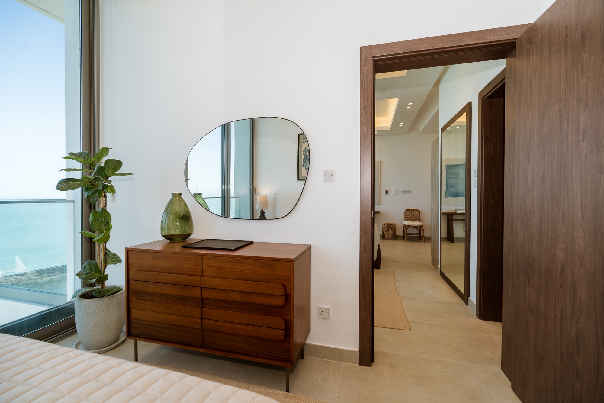 Salmiya - fantastic, one bedroom furnished sea view apartment Horizon Q8 & Yarmouk United Real ...