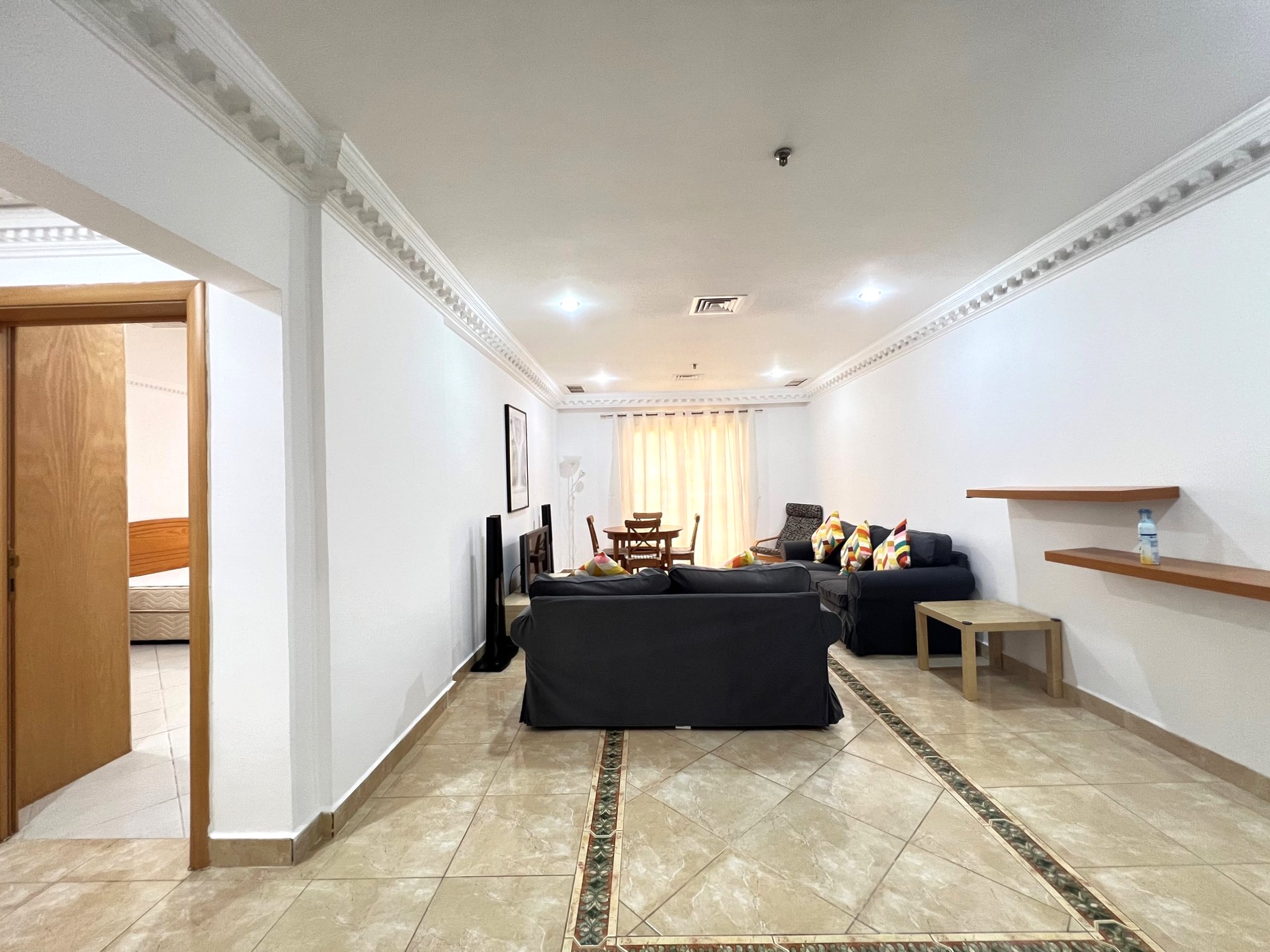 Mahboula - spacious, furnished, one bedroom apartment w/pool Horizon Q8 ...